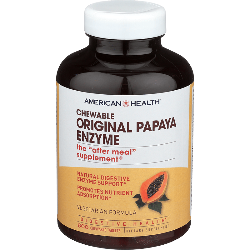 Papaya Enzyme For Acid Reflux American Health Papaya Enzyme Chewables ...