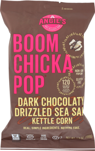 Dark Chocolate Drizzled Kettle Corn