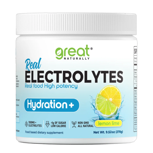 Real Electrolytes Lemon Lime Powder