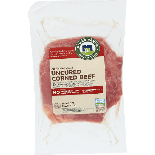 Uncured Sliced Corned Beef