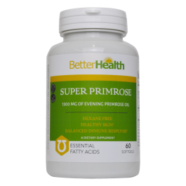 Better Health Super Primrose--60 Softgels-1300 MG
