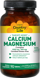 Country Life Calcium Magnesium Complex--90 Tablets