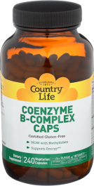 Country Life Coenzyme B Complex Caps--240 Vcaps