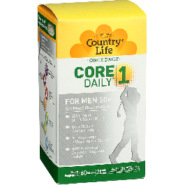 Country Life Core Daily 1 For Men 50+--60 Tablets