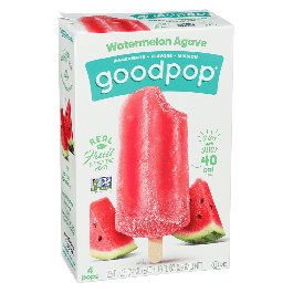 Watermelon Agave Real Fruit Pops