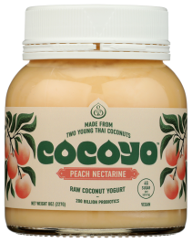 Cocoyo Living Coconut Yogurt Peach Nectarine