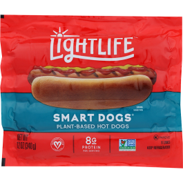 Smart Dogs Plant-Based Hot Dogs