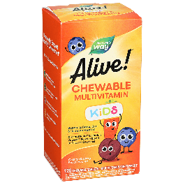 Natures Way Alive Children's Chewable Multi-Vitamin--120 Chewable Tablets