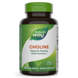 Natures Way Choline 500 mg--100 Tablets