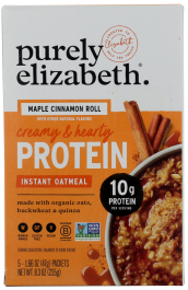 Maple Cinnamon Roll Creamy & Hearty Protein Instant Oatmeal