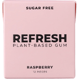 Plant-Based Gum Raspberry