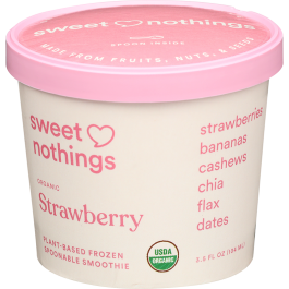 Organic Spoonable Smoothies Starwberry